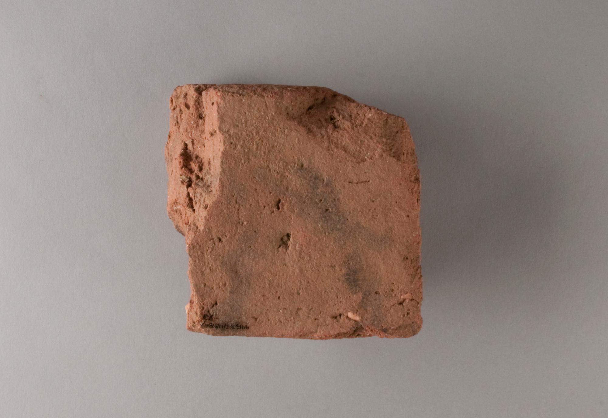 Handmade water table brick corner. | George Washington's Mount Vernon
