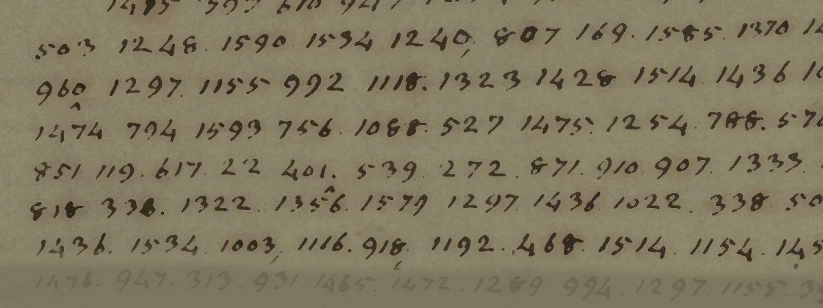 The Culper Code Book | George Washington's Mount Vernon