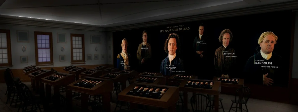 Be Washington Interactive Theater | George Washington's Mount Vernon